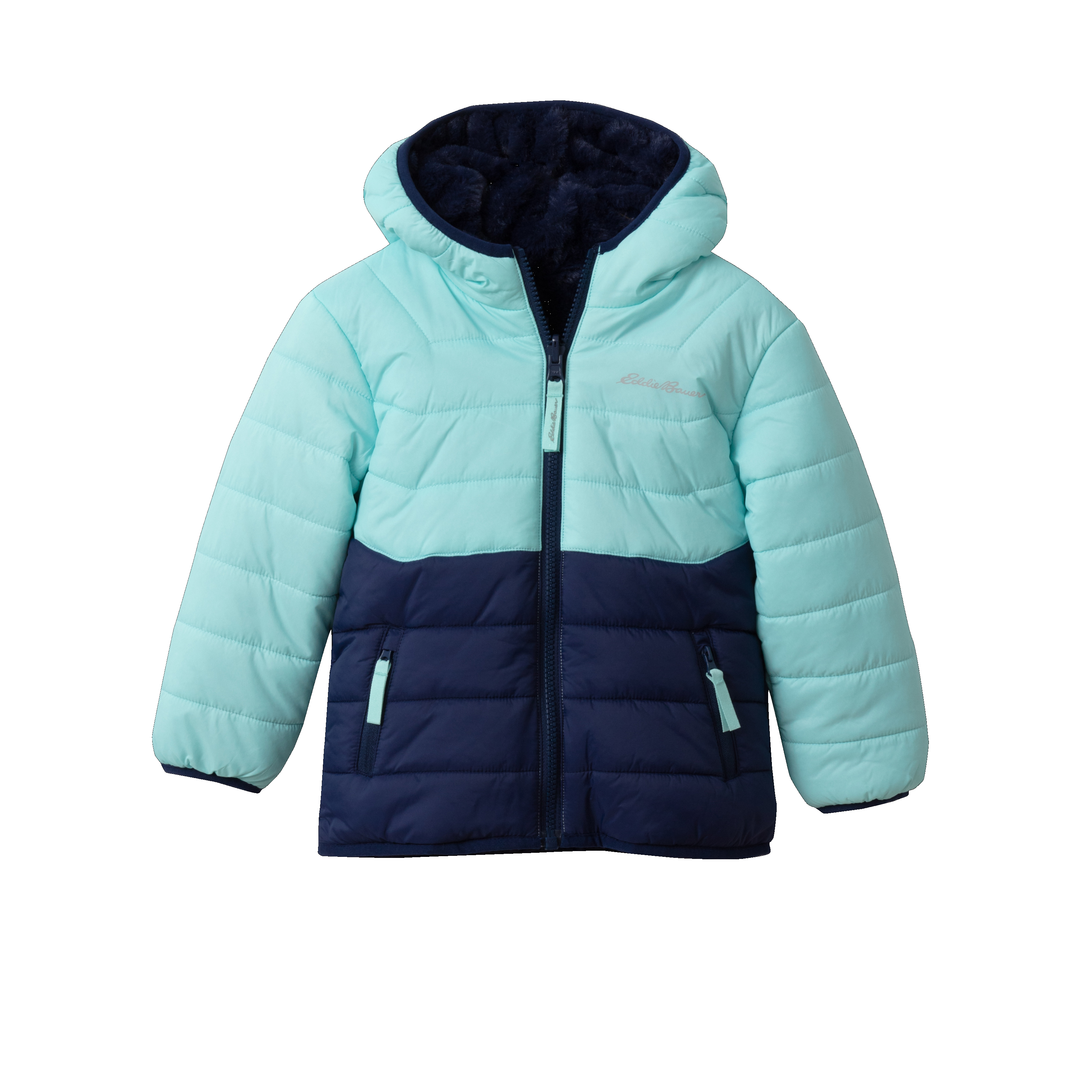 Eddie Bauer Kids Toddler Deer Harbor Reversible Hooded Jacket