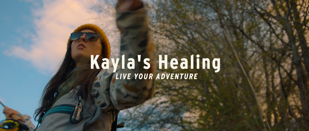 Kayla Lockhart Finds Healing From Fishing - Eddiebauer